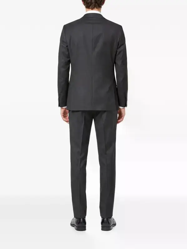 Caruso Single-breasted Pressed-crease Suit