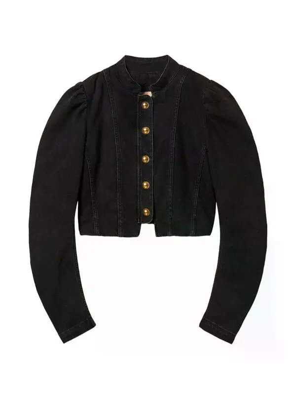 TWINSET Fitted Denim Jacket