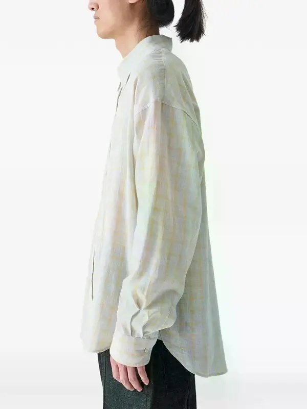 SAGE NATION Chisholm Check-pattern Shirt