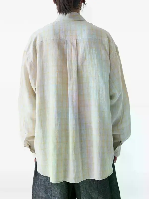 SAGE NATION Chisholm Check-pattern Shirt