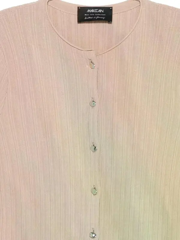 MARCCAIN Button Ribbed Cardigan
