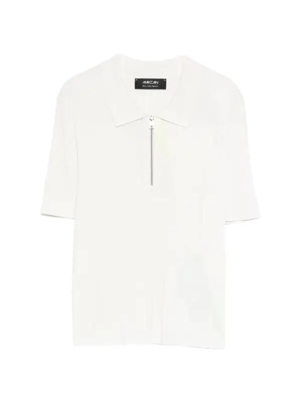 MARCCAIN Zipped Polo Top