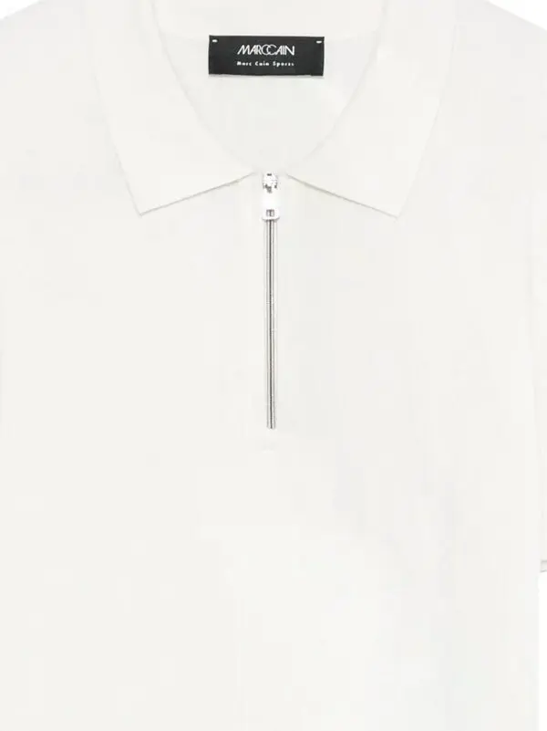 MARCCAIN Zipped Polo Top