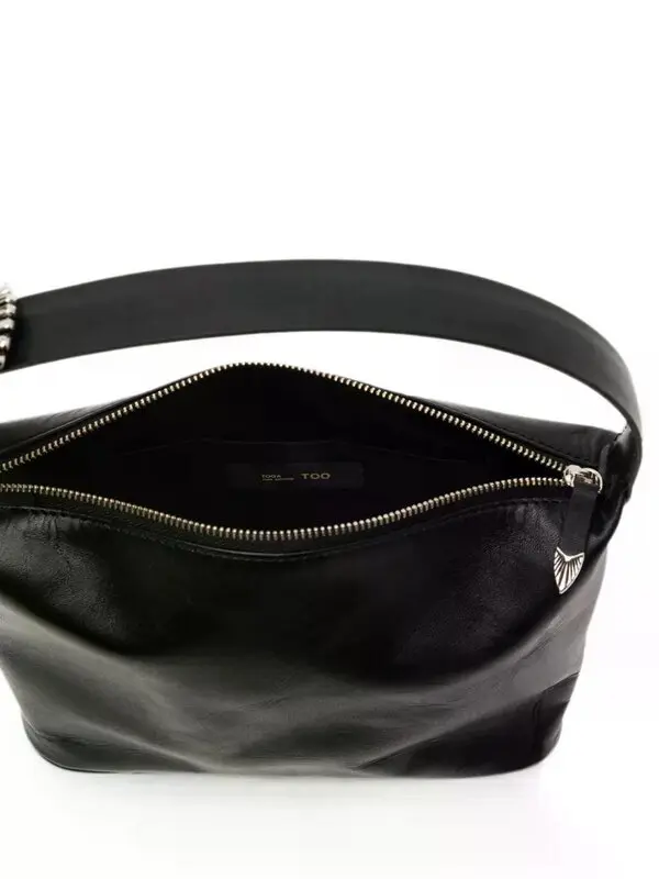 Toga Stud-embellished Leather Tote Bag