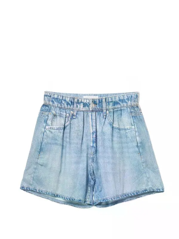 Rag & Bone Faded-effect Shorts - Blue