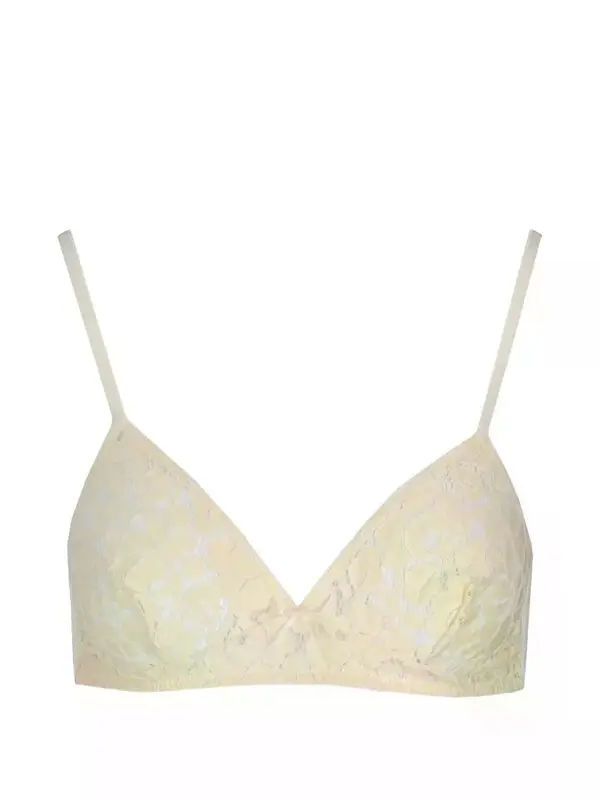 LAURA URBINATI Lace-pattern Bras - Neutrals