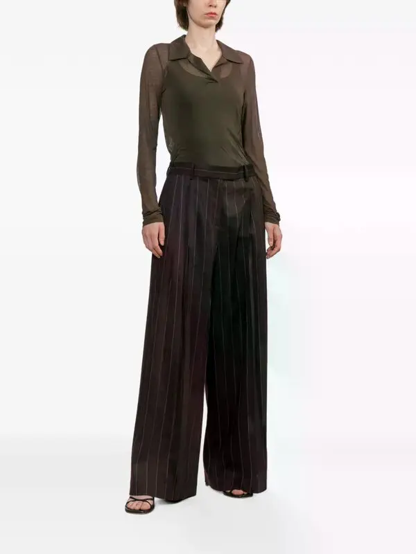 Helmut Lang Layered-design Long-sleeve Top