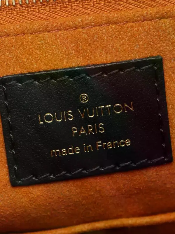 LOUIS VUITTON Monogram Empreinte Onthego Mm Satchel - Black