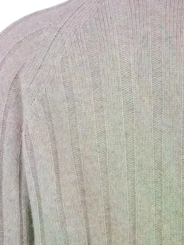 NUUR Ribbed-knit Roll-neck Sweater