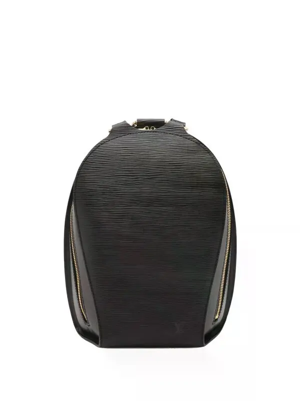 LOUIS VUITTON 2000 Epi Mabillon Backpack - Black
