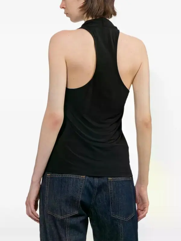 Helmut Lang Draped Halterneck Top