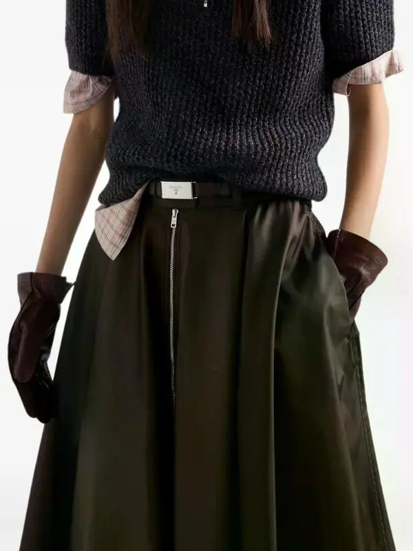 Prada Re-nylon Circle Skirt