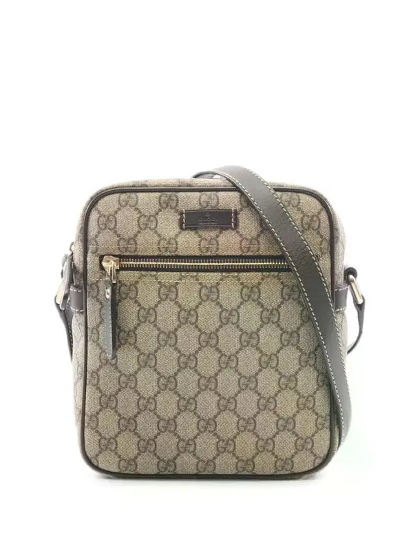 Gucci 2000s Gg Supreme Crossbody Bag