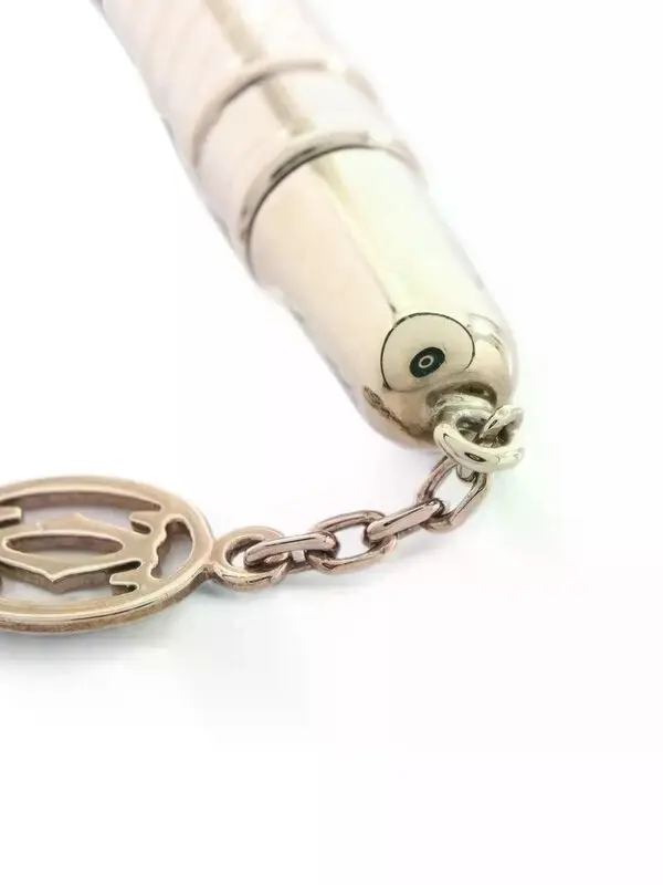 Cartier 2010s Double C Charm Ballpoint Pen - Silver