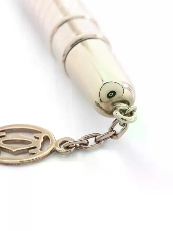 Cartier 2010s Double C Charm Ballpoint Pen - Silver