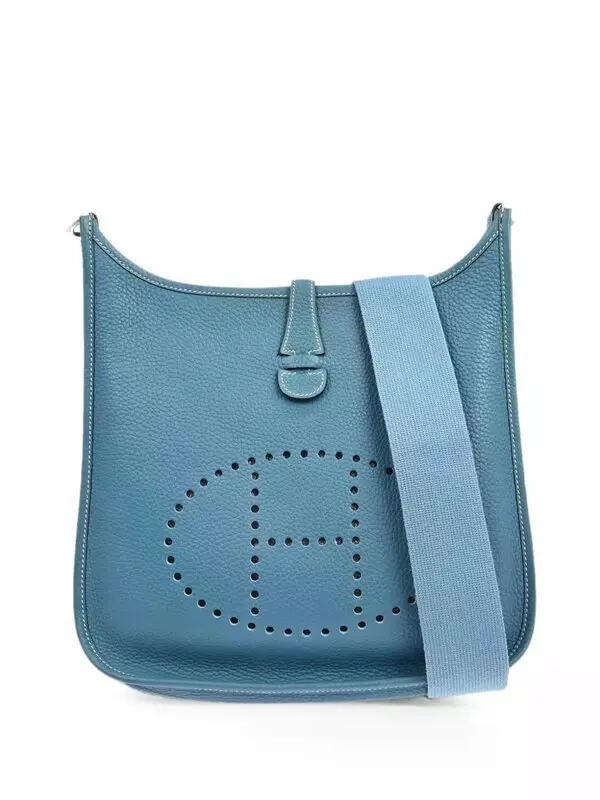 Hermès 2006 Pm Evelyne 1 Shoulder Bag - Blue