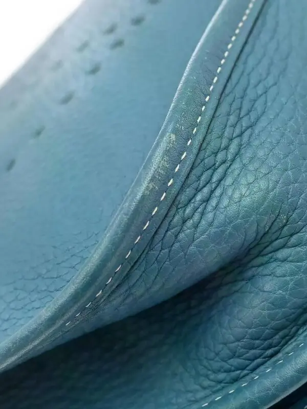 Hermès 2006 Pm Evelyne 1 Shoulder Bag - Blue