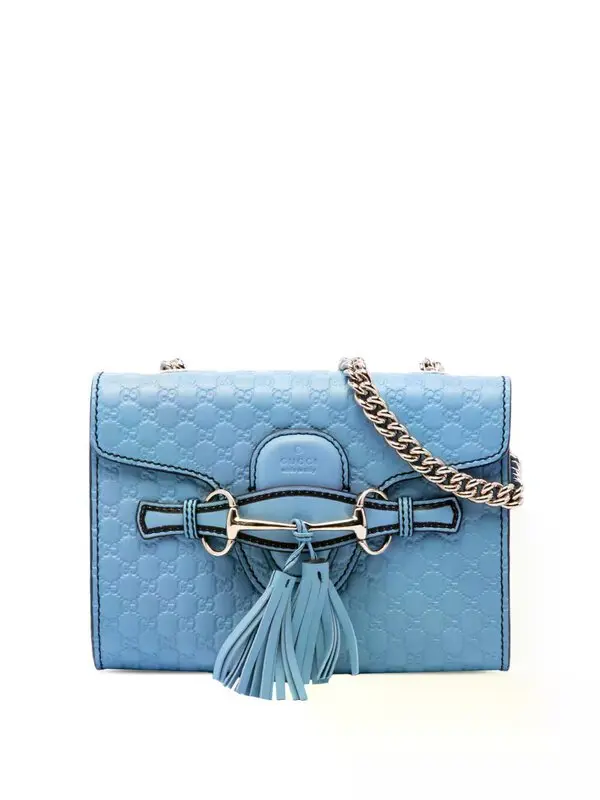 Gucci 2016-2026 Mini Microguccissima Emily Crossbody Bag