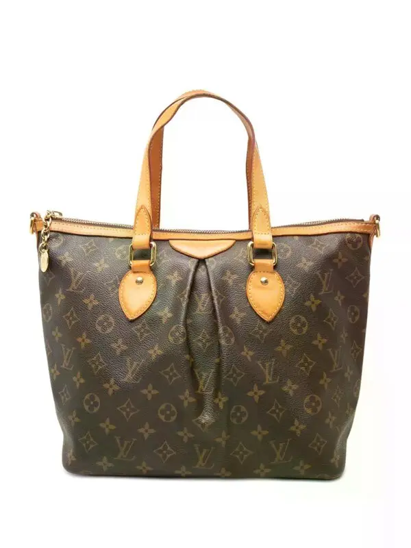 LOUIS VUITTON 2009 Monogram Palermo Pm Satchel - Brown
