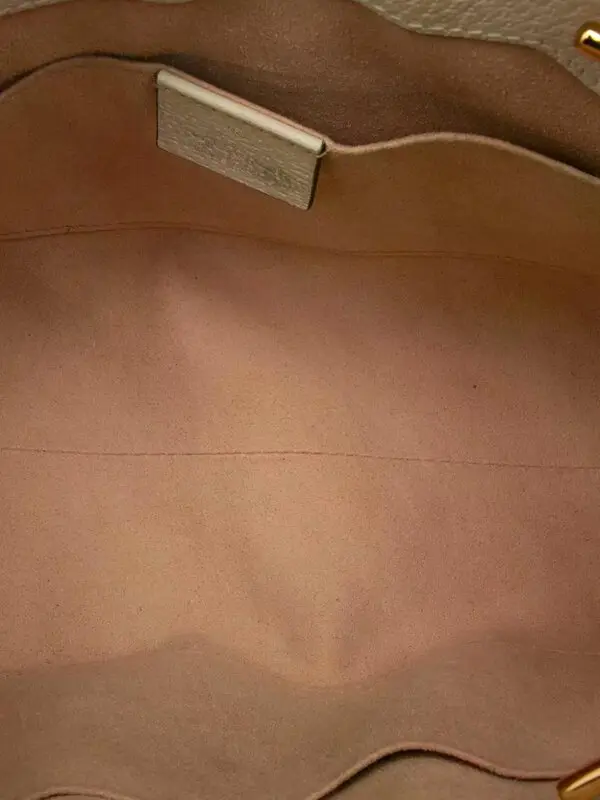 Gucci Small Gg Supreme Flora Padlock Tote Bag