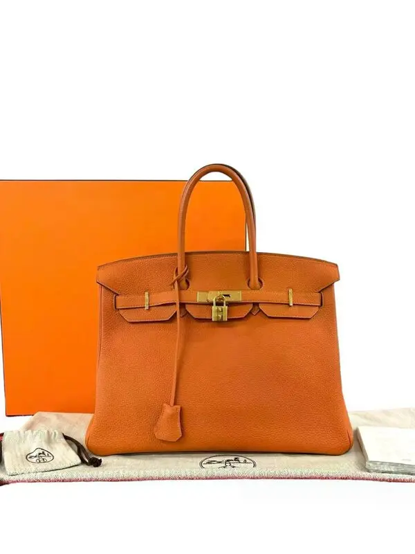 Hermès 2013 Clemence Birkin Retourne 35 Handbag