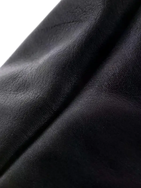 Versace Tag Leather Hobo Bag