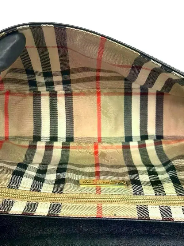 Burberry 20th Century Leather Satchel