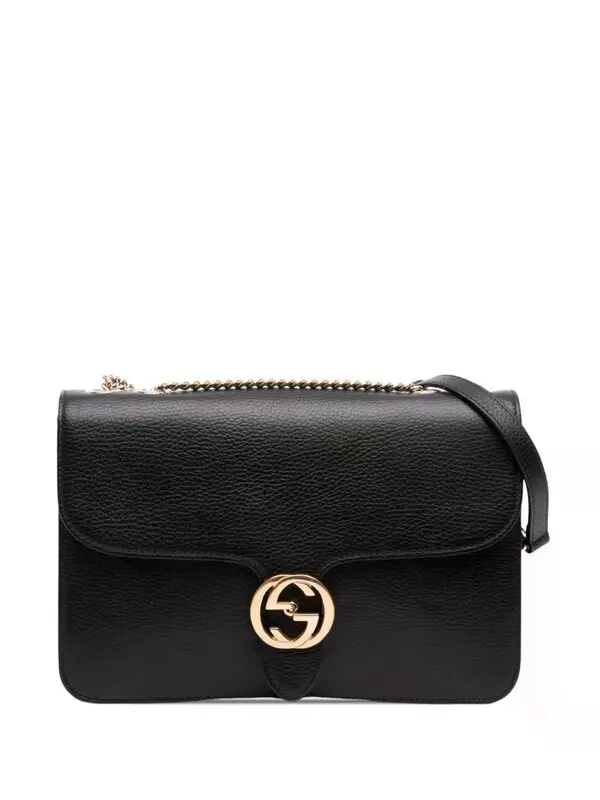Gucci 2016-2026 Medium Dollar Calfskin Interlocking G Crossbody Bag