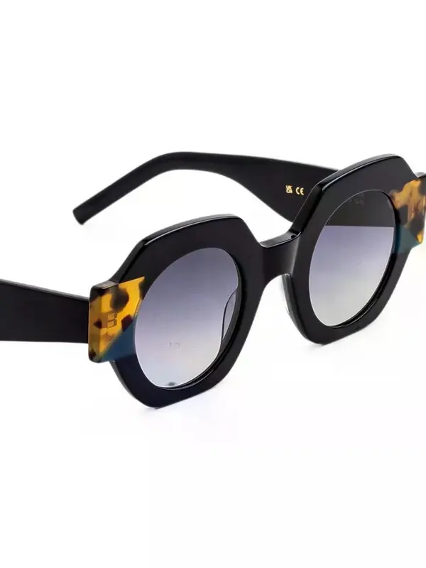 KALEOS Geometric-frame Sunglasses
