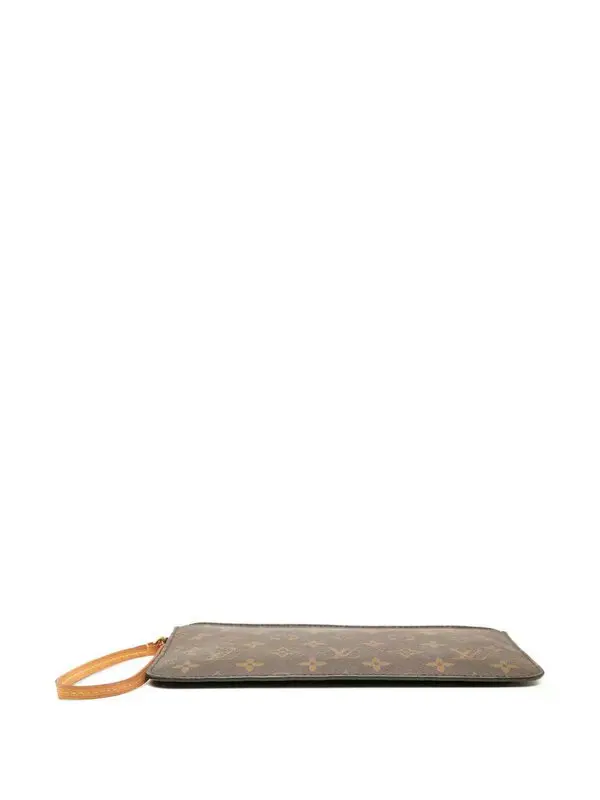 LOUIS VUITTON 2019 Monogram Neverfull Mm Pouch - Brown