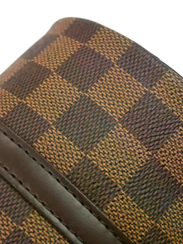 LOUIS VUITTON 2008 Papillon Damier Ebene Canvas Tote Bag