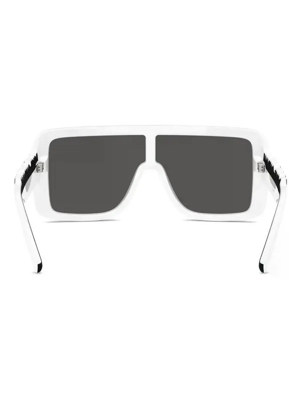 Dolce & Gabbana Square Frame Logo Detail Sunglasses