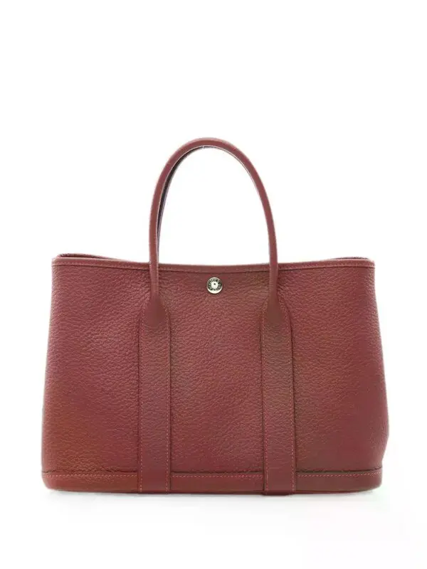 Hermès 2020 Garden Party Tpm Negonda Tote Bag - Red