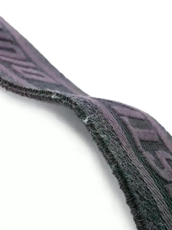Dior Embroidered Canvas And Leather Belt
