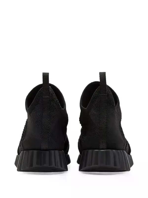 FERRAGAMO Bow-embellished Cut-out Sneakers
