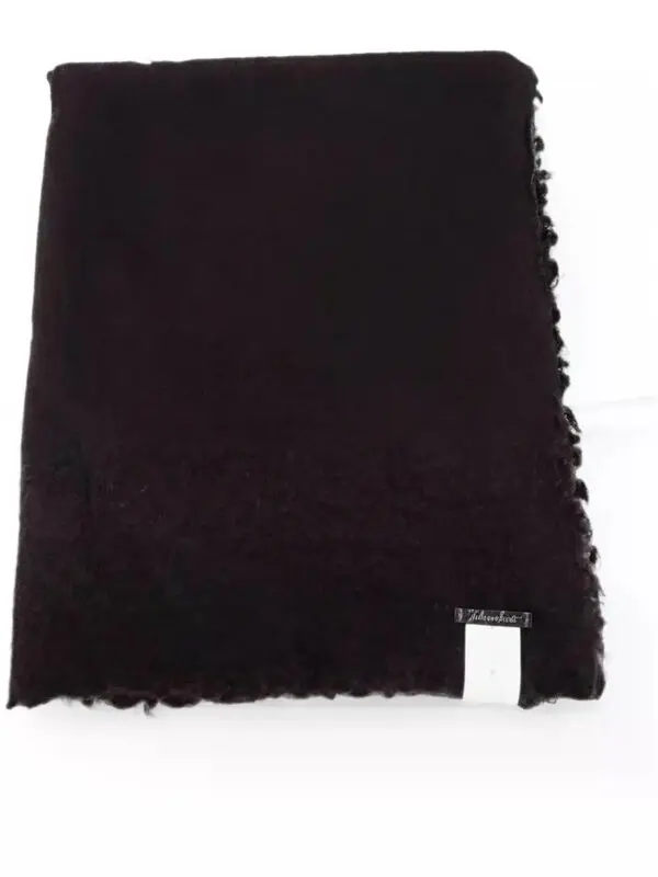 Faliero Sarti Fringed Textured Scarf