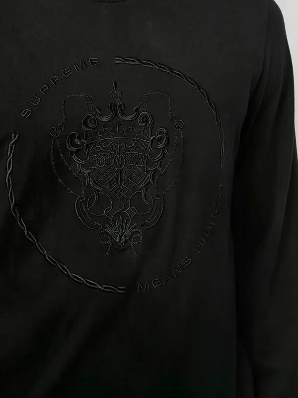 Supreme Embroidered Crest T-shirt