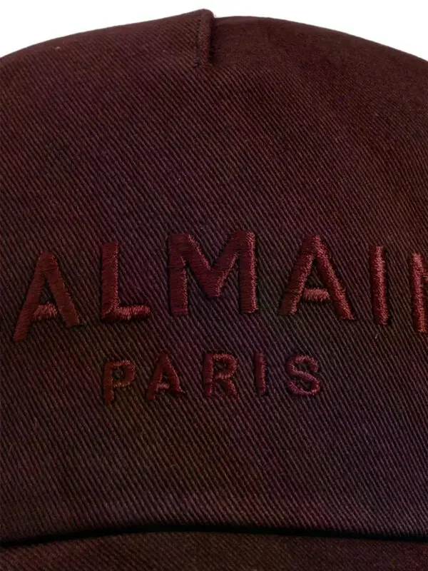 Balmain Logo-embroidered Baseball Cap