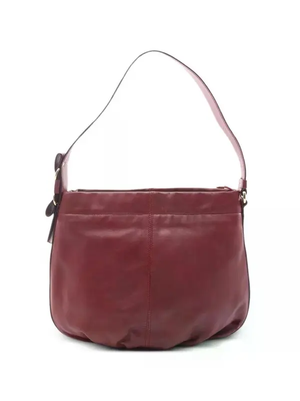 FERRAGAMO 2010s Vala Shoulder Bag - Red