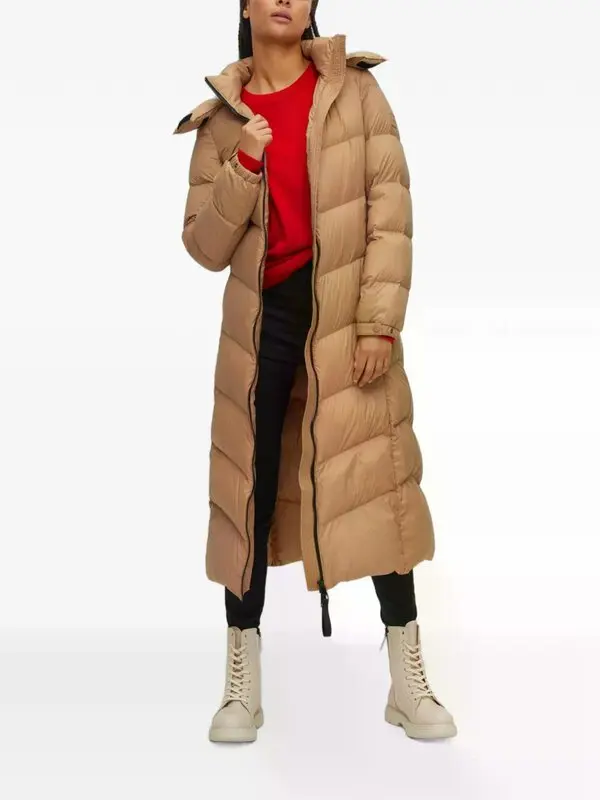 BOSS Belted Hooded Coat
