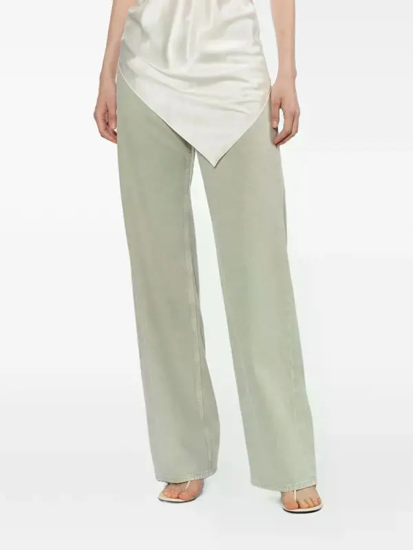 Helmut Lang Classic Five Pockets Wide-leg Jeans