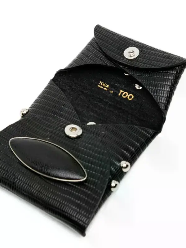 Toga Silver-tone Hardware Leather Wallet