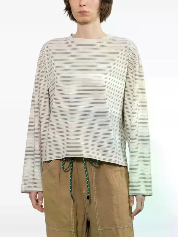 Rag & Bone Drawstring Contrast-stitch Trousers