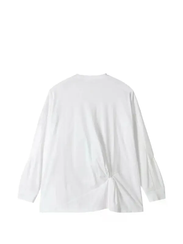ENFOLD Twisted Long-sleeved T-shirt