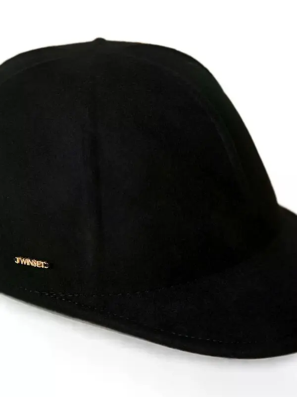 TWINSET Wool Cloth Baseball Hat