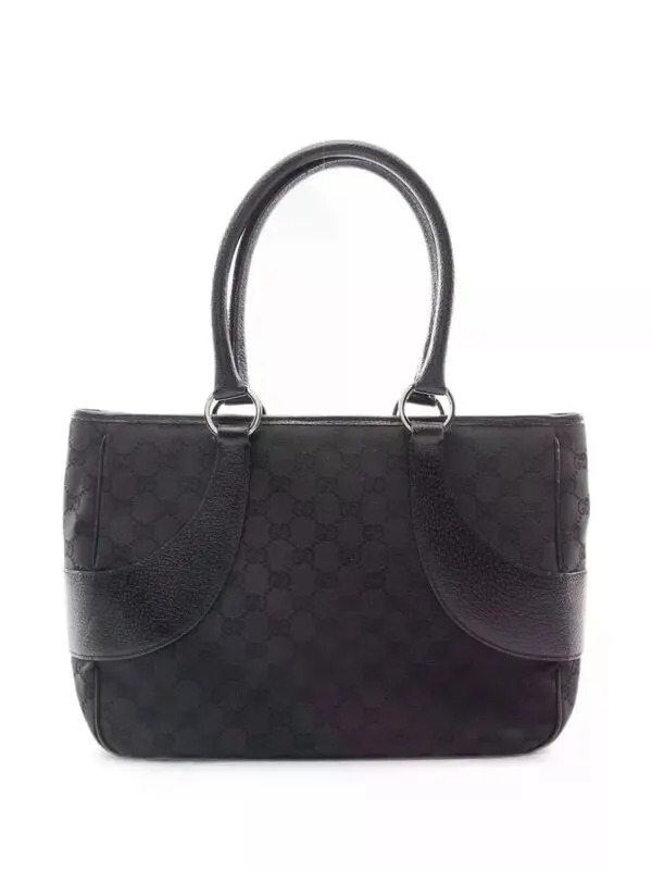 Gucci 2000s Gg Canvas Tote Bag