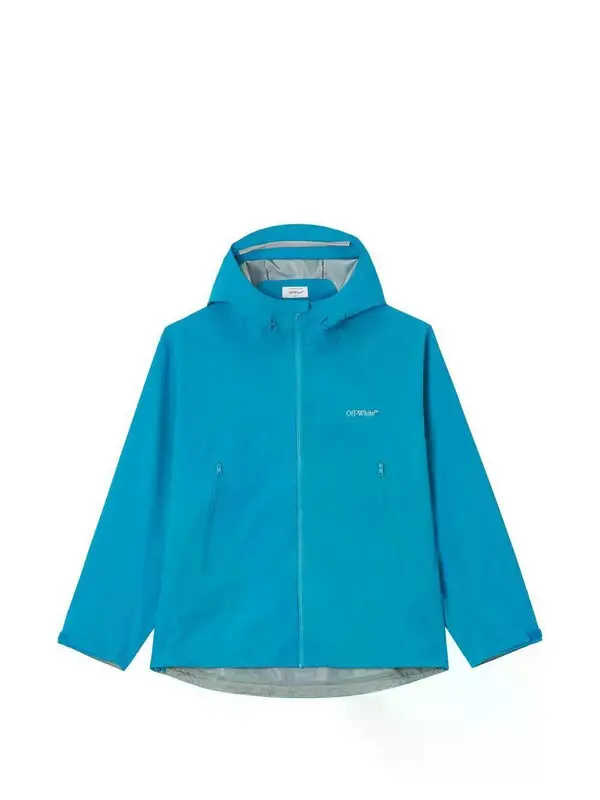 Off-White Arrows-print Hooded Sports Jacket