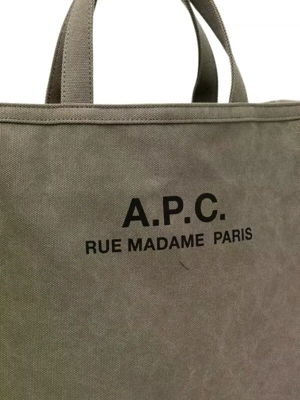 A.p.c. Logo Print Shoulder Bag