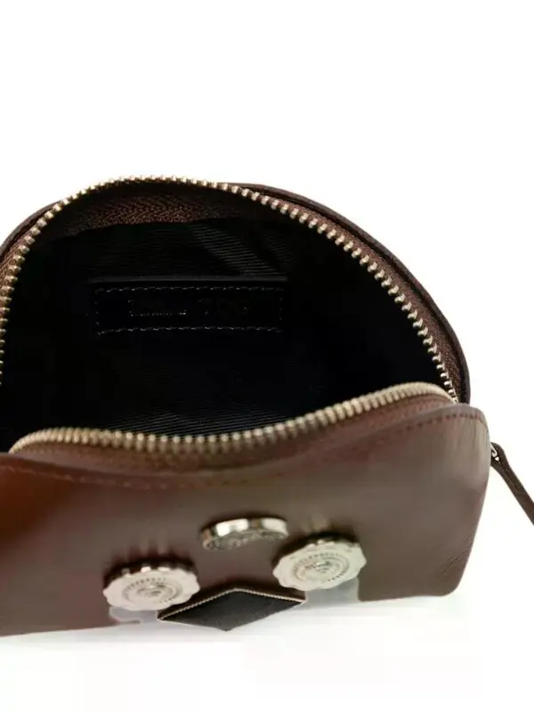 Toga Embellished Leather Coin Purse