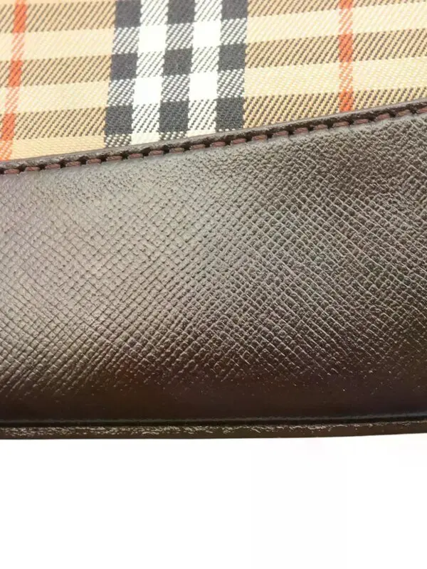 Burberry Haymarket Check Canvas Handbag